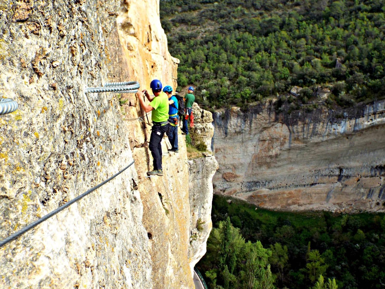 Vías Ferratas en Cuenca - Aventura de Cabrejas