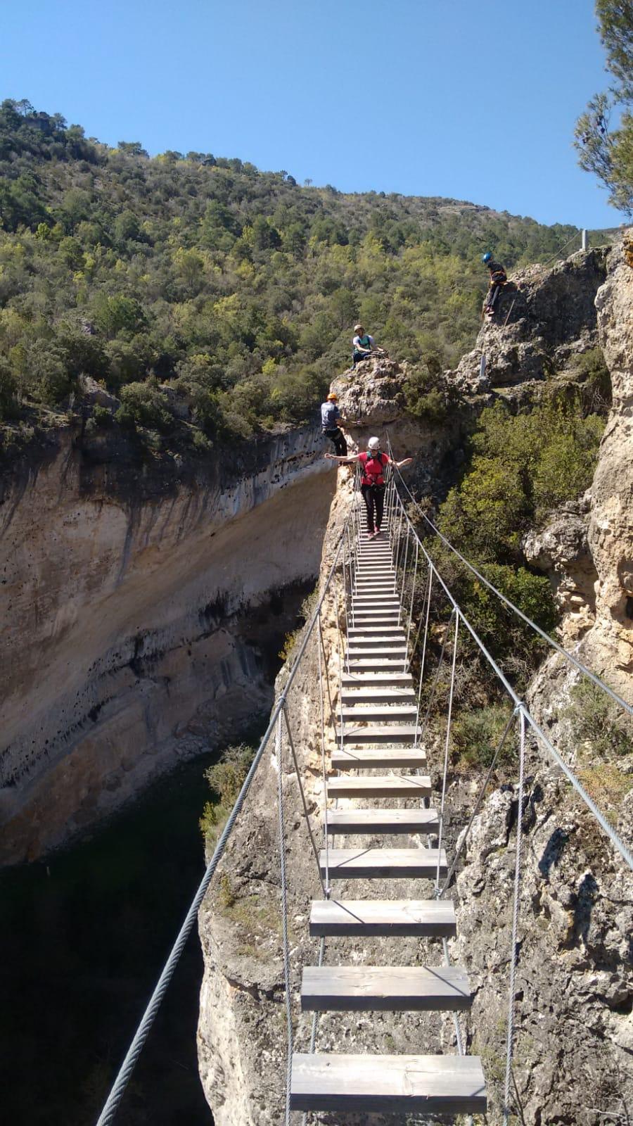 Vías Ferratas en Cuenca - Aventura de Cabrejas